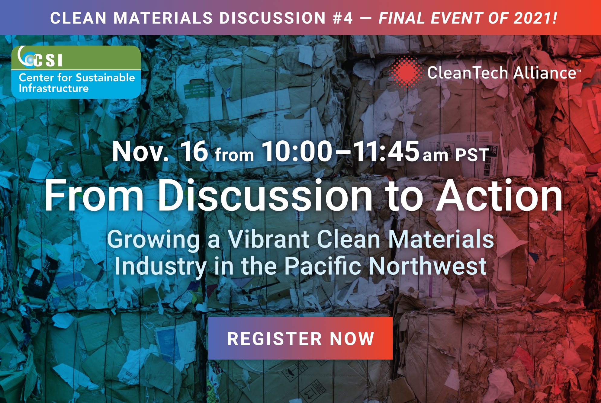 The CleanTech Alliance & The Center for Sustainable Infrastructure’s ...